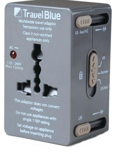 Travel Blue All In One World Wide Adapter Price In Pakistan