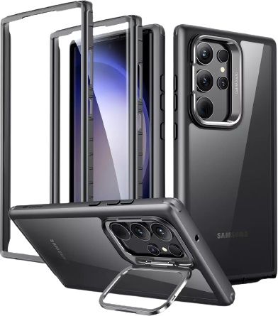 Buy ESR Galaxy S23 Ultra Shock Armor Kickstand Case with 2 FREE Screen ...