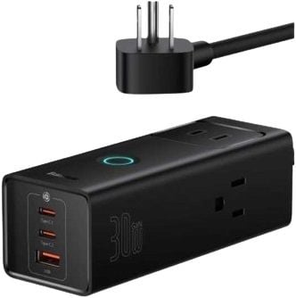 Buy Baseus PowerStrip 3AC+1U+2C 30W Lite with 1.5m power cord US ...