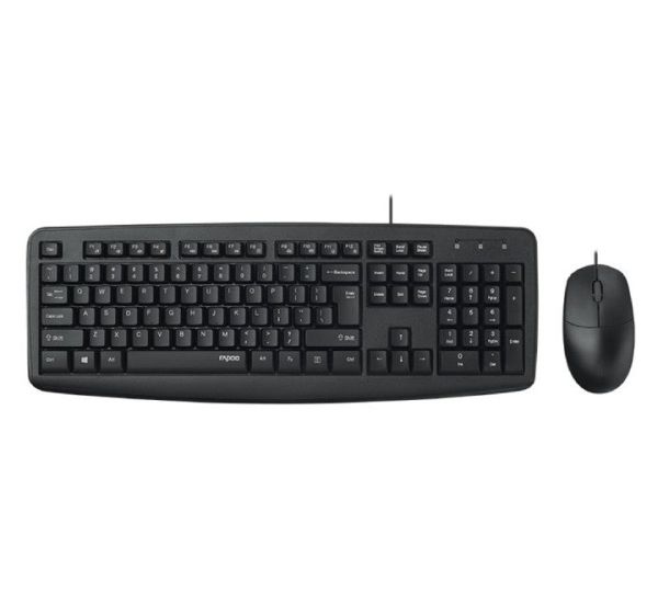 Rapoo NX1600 Wired Optical Keyboard & Mouse Combo Price in Pakistan Rapoo NX1600 Wired Optical Keyboard & Mouse Combo Price in Pakistan