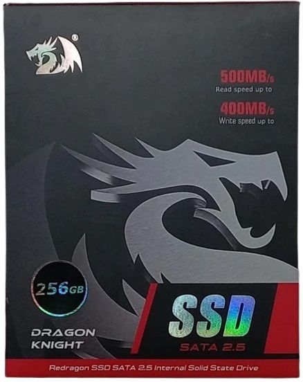 Buy Redragon RM113 DRAGON KIGHT 256GB SATA 2.5 High Speed SSD with ...