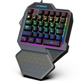 Forev FV-F6 One Handed Gaming Keypad With Rainbow Light Price in Pakistan